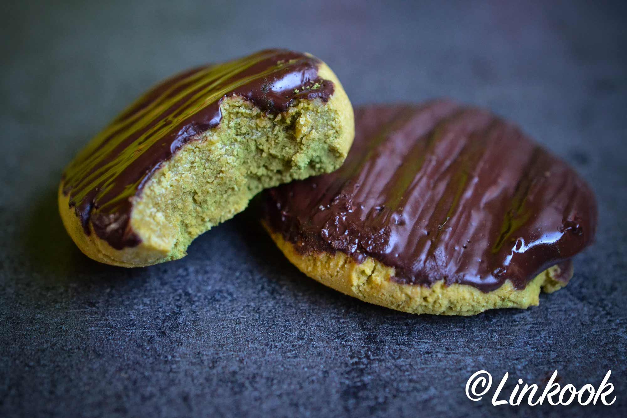 Biscuits au thé matcha - Feel Yood